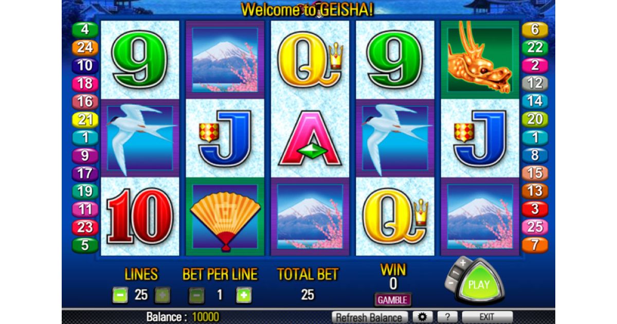⓻⓻⓻ Geisha Slot Online【FREE Play】 RTP & Bonuses