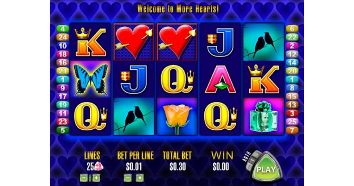 ⓻⓻⓻ More Hearts Slot Online【FREE Play】 RTP & Bonuses