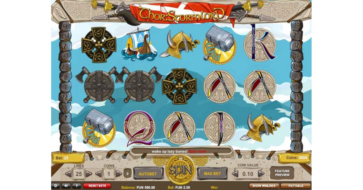 ⓻⓻⓻ Thor Stormlord Slot Online【FREE Play】 RTP & Bonuses